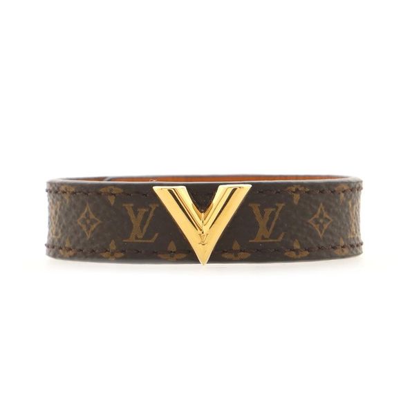 Louis Vuitton | Jewelry | Louis Vuitton Essential V Bracelet Monogram ...